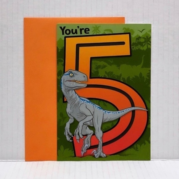Hallmark | Accessories | Jurassic World Expressions From Hallmark ...